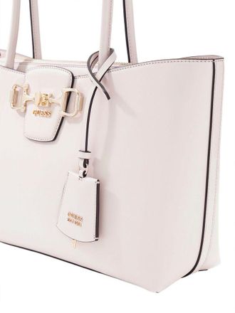 Guess Womens Handbag Stone Polyurethane Bags - Tote-Bags