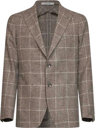 Tagliatore Blazer droit - Homme - Vestes - Brun - Taille: XL