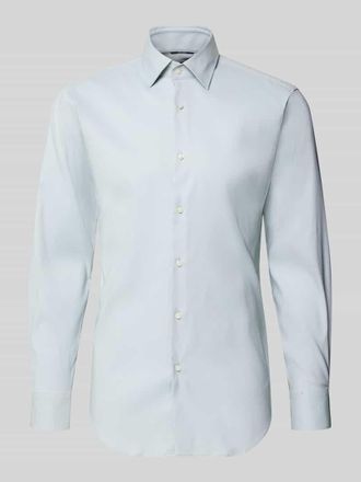 HUGO BOSS Slim Fit Businesshemd aus Stretch-Twill Modell P-HANK-KENT-C1-222