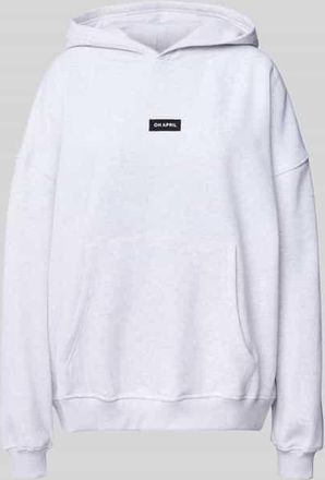 Oh April Hoodie mit Label-Detail