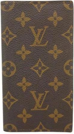 Louis Vuitton unisex, Pre-owned, Brun, Taille: ONE Size Portefeuille Home-Office en Toile Pre-owned