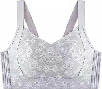 Generic Soutien Gorge Invisible Soutien Gorge sans Armature Brassiere Femme sans Armature De Classique Grande Taille Seamless Soie Glac&eacute;e Collecte Nuit Sport 