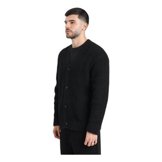 Selected Homme, Pulls, Noir, Taille: XL Cardigan noir pour homme