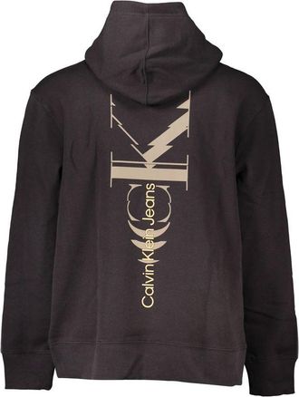Calvin Klein Cotton-Blend Hoodie - Black