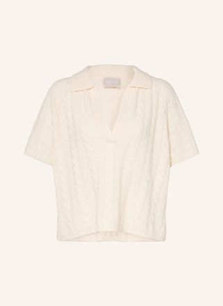 Kujten Kujten Strickshirt Aenor Aus Cashmere weiss