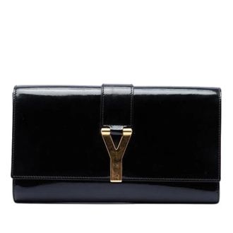 Saint Laurent Pre-owned Chyc Ligne Clutch - - Pre-owned - Damen - Schwarzk - ONE SIZE