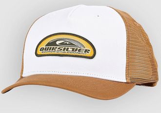 Quiksilver Decades Cotton Trucker Cap tobacco brown