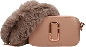 Marc Jacobs Femme, Sacs, Rose, Taille: ONE Size Sac Bandouli&egrave;re en Cuir Rose avec Bandouli&egrave;re Amovible