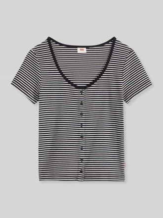 Levi's Slim Fit T-Shirt aus Baumwoll-MIx