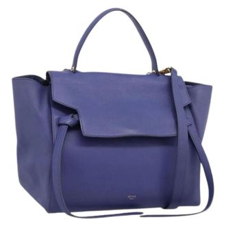 Celine Sac &agrave; main vintage Pre-owned - Femme - Pre-owned - Bleu - Taille: ONE Size