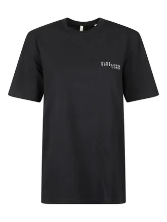 Sunflower T-Shirt mit Logo-Print - Schwarz