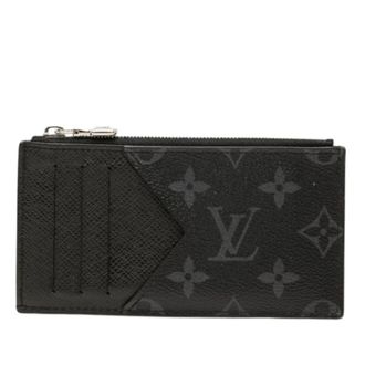 Louis Vuitton Porte-cartes Monogram Eclipse Pre-owned - Homme - Pre-owned - Noir - Taille: ONE Size