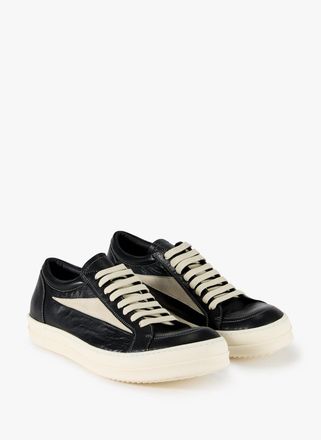 Rick Owens Baskets crant&eacute;es en cuir