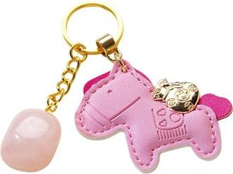 Generic Porte-cl&eacute;s pour sac &agrave; main | 2026 Year of the Horse Porte-cl&eacute;s en cuir synth&eacute;tique pour homme, femme, gar&ccedil;on, fille, adolescent, mari, fils, fille, fa