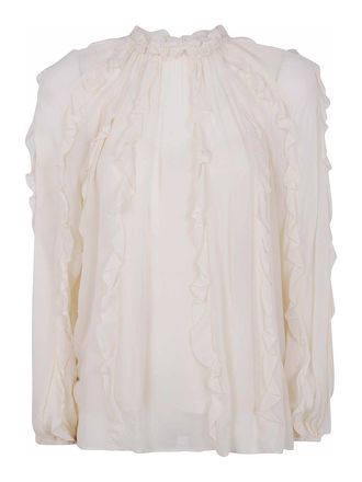 Zimmermann Blouse - Couleur Chair