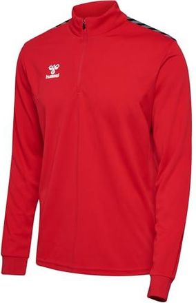 Hummel Hmlauthentic Half Zip Sweat Cardigan, True Red, m Homme