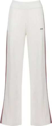 Autry Femme, Pantalons, Beige, Taille: 40 FR Viscose Track Pantalons