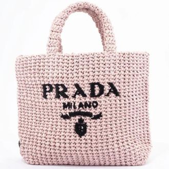 Prada Pre-owned Viskose prada-taschen - - Pre-owned - Damen - Rosa - ONE SIZE