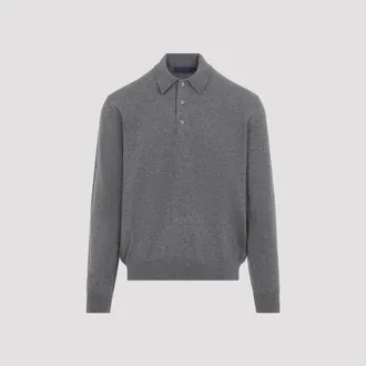 Ralph Lauren Purple Label &Eacute;tiquette violette Ralph Lauren L/S Polo en tricot