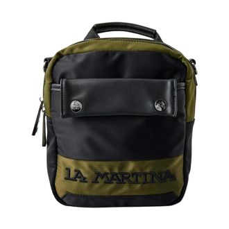 La Martina Homme, Sacs, Multicolore, Taille: ONE Size Sac bandouli&egrave;re en nylon avec bandouli&egrave;re ajustable