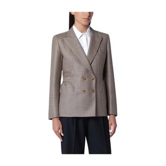 Blaz&eacute; Milano Saona Charmer Blazer - - Jackets - Damen - Beige - L