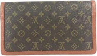 Louis Vuitton Pre-owned Vintage Monogram Clutch - Femme - Pre-owned - Brun - Taille: ONE Size