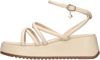 Exé Femme, Chaussures, Beige, Taille: 41 EU Iris-618 Sandale compensée