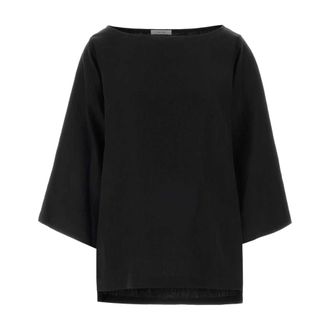 The Row Femme, Blouses et Chemises, Noir, Taille: 38 FR Junia TOP