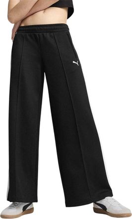 Puma T7 Jogginghosen f&uuml;r Damen (Schwarz/Wei&szlig;)