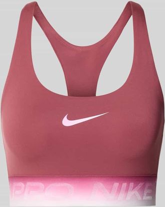 Nike Sport-BH mit Label-Bund