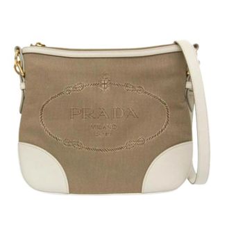 Prada Pre-owned Vintage Cross Body Bag - - Pre-owned - Damen - Beige - ONE SIZE