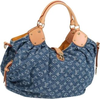 Louis Vuitton Pre-owned Denim sacs-louis-vuitton - Femme - Pre-owned - Bleu - Taille: ONE Size