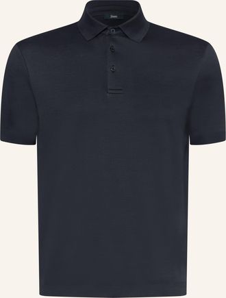Herno Herno Jersey-Poloshirt blau