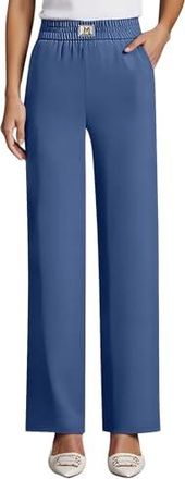 Generic Pantalon Doubl&eacute; Femme Legging Grande Classique &Eacute;lastiqu&eacute;e Leg Jaune Neige Homewear Paperbag Happy Transformable Interieur Marque W28 Beau Anthracite A