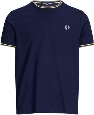 Fred Perry T-shirt droit uni &agrave; col rond