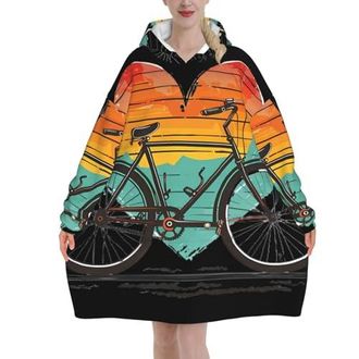 Generic Sweat &agrave; capuche vintage avec drapeau australien pour femmes et hommes adultes surdimensionn&eacute;s pour une couverture douce et chaude