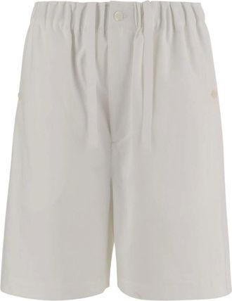 Carven Femme, Shorts, Blanc, Taille: 36 FR Oversize Cotton Short