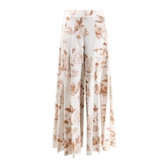 Lavi Lavi, Femme, Pantalons, Beige, Taille: 44 FR Pantalon Debby en Coton