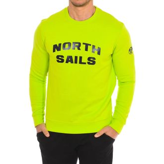 North Sails Lang&auml;rmeliges Sweatshirt mit Rundhalsausschnitt 9024170 Herren