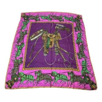 Celine Pre-owned Vintage Silk Scarf - Femme - Pre-owned - Multicolore - Taille: ONE Size