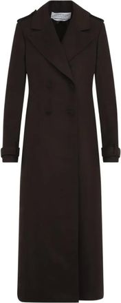 Gabriela Hearst manteau à boutonnière croisée - Marron