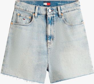 Tommy Hilfiger Bermuda droit en denim de coton m&eacute;lang&eacute;
