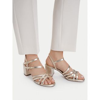 Clarks Sandalen Clarks Ezoria Strap 26185896 Goldfarben