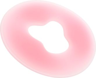 TOPBATHY Rundes Silikon Massage Kopfkissen f&uuml;r Spa und Salon Leichtes Hautfreundliches Gesichtskissen f&uuml;r Massageliegen Tragbares Nackenst&uuml;tzkissen f&uuml;r Entspan