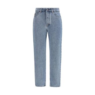 Chlo&eacute; High-rise Tapered Jeans - - Jeans - Damen - Blau - W27