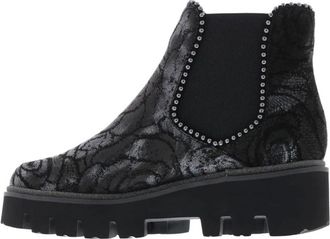 Paris Punk Femme, Chaussures, Noir, Taille: 36 EU Chelsea Fantasy