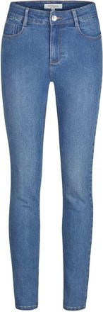 Morgan Frau Denim Slim Basic 212-Pam-Hose, Jean Stone, 38 EU