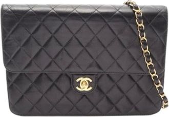 Chanel Pre-owned Sac bandouli&egrave;re vintage - Femme - Pre-owned - Noir - Taille: ONE Size