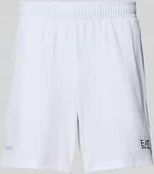 Emporio Armani Sweatshorts mit elastischem Bund