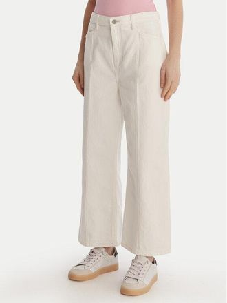 Guess Jeans W6RA1H D6521 Wei&szlig; Wide Leg